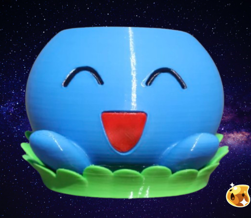 🪴 planter odish and plate - pokemon・Free STL File for 3D printing・Cults