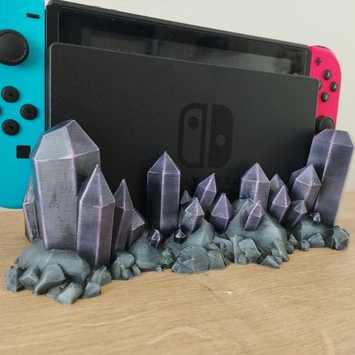 3D print Crystal Switch Dock Platform • made with Wanhao D12・Cults