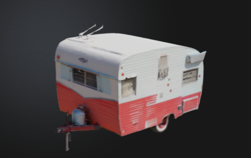 🚐 Vintage Shasta style camper trailer for resin printing・ STL File for 3D printing・Cults