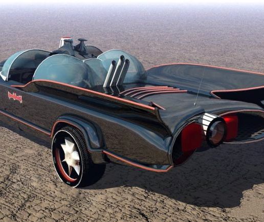 Archivo 3D Batmobile 3D model 🦸 ・Plan para descargar y imprimir en 3D・Cults