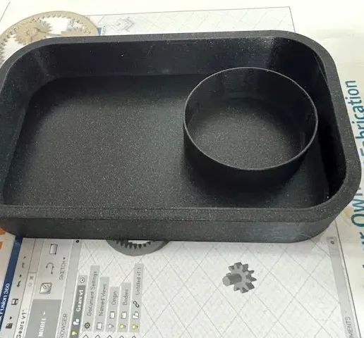 STL file Key Tray with Coin Bowl holder accessoires 🔑 ・3D print design ...
