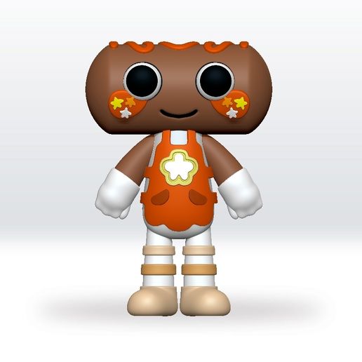 🗺️ Dandy world STL Caramel Drizzle Cosmo STL 3D Model Character Fanart ...