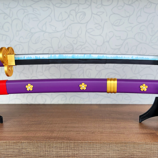 🗡️ Enma - Zoro's Katana - One Piece・ 3D File for 3D printing・Cults