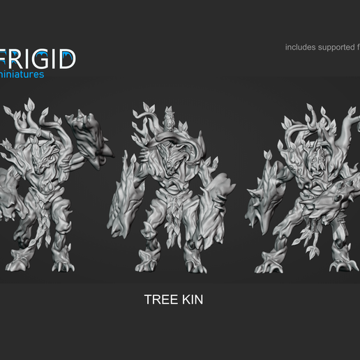 🌳 Tree Kin・ STL File for 3D printing・Cults