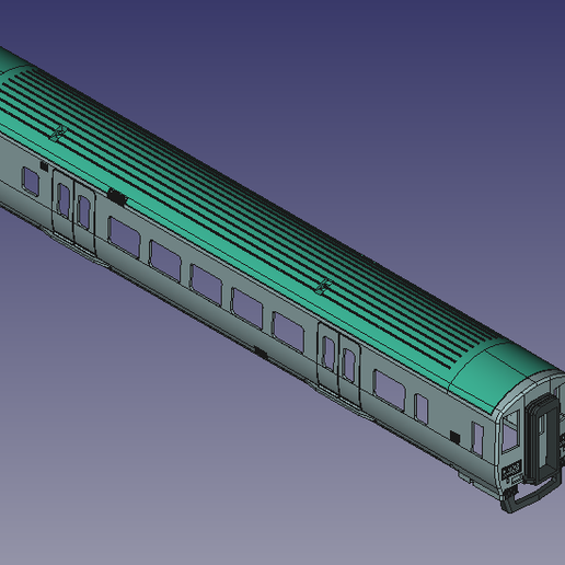🚂 Iarnród Éireann 2700 and 2750 Class - N・ STL File for 3D printing・Cults