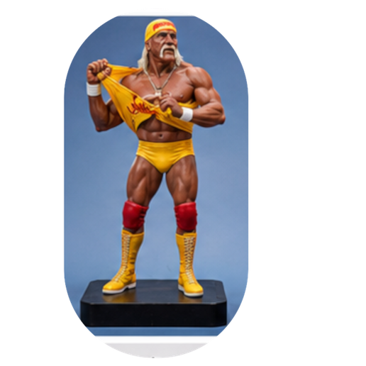 ♂️ Hulk Hogan Muscular Male Figure – STL File・ STL File for 3D printing ...