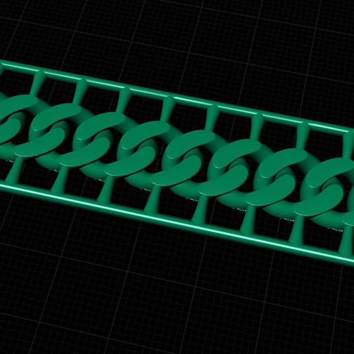 🔒 12mm wide Cuban chain - Lock box not included 3D print model・ STL ...