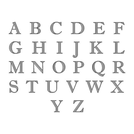 bubble letters shadow