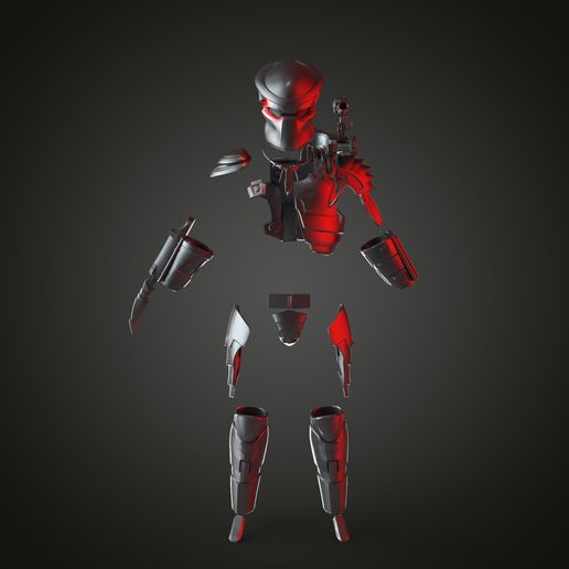 👽 Predator Classic Look Armor for Printing and Wearing・ 3D File for ・Cults