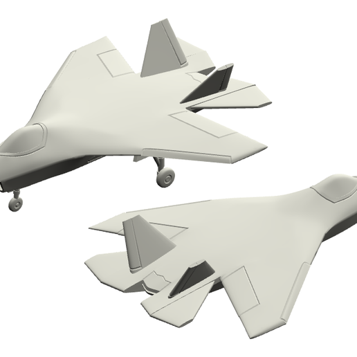 🛩️ Boeing F-32A JSF Production Model・ STL File for 3D printing・Cults