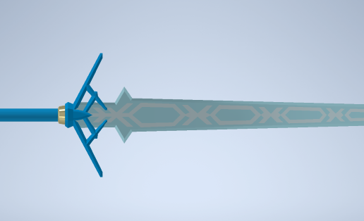 🗡️ Frostblade - Breath of the Wild・Free 3D File for ・Cults