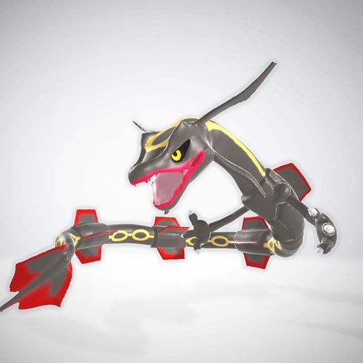 🎲 Rayquaza Shiny*・Free STL File for 3D printing・Cults