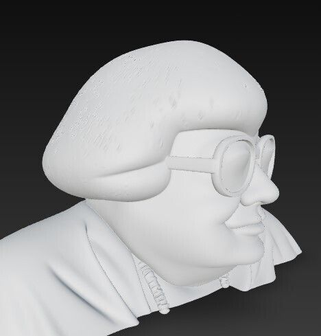 🗿 Valeriya Novodvorskaya Валерия Новодворская・Free STL File for 3D ...