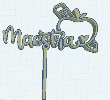 🧑‍🏫 teacher topper teacher's day・ STL File for 3D printing・Cults