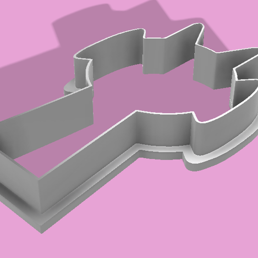 STL file SPRUNKI COOKIE CUTTER DURPLE 🍪 ・3D printable model to download ...