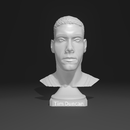 👾 Tim Duncan - Premium Statue・Fichier STL pour Impression 3D・Cults