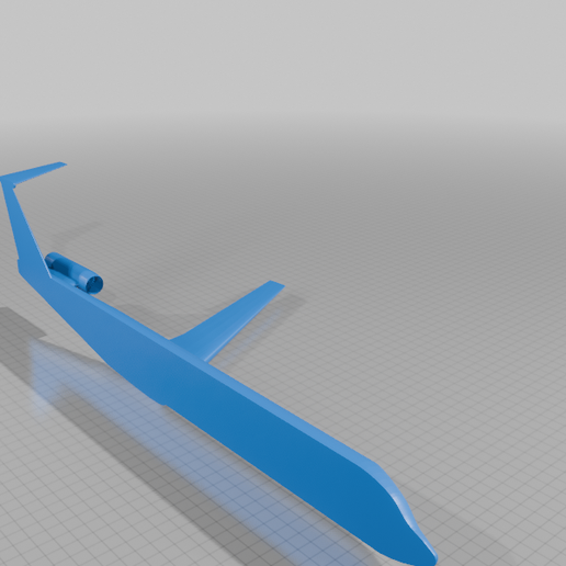 ️ Custom Twin-Engine Jetliner – DC-9-80 Inspired・Free 3D File for ・Cults