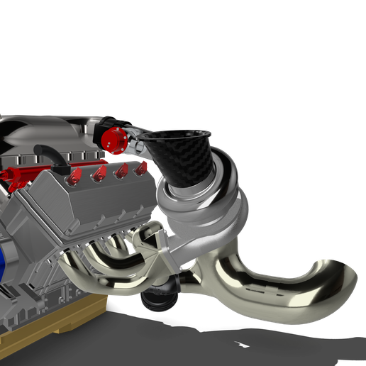 🏎️ TWIN TURBO HEMI GEN 2 COMPLETE FOR PROMOD NOVA・ STL File for 3D ...