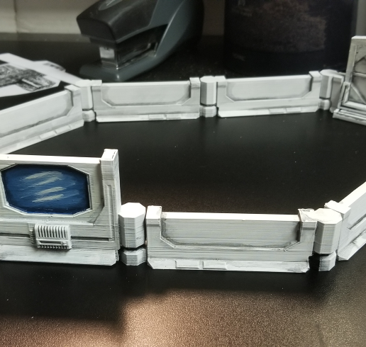 🎨 Dungeon Stick modern Scifi/SpaceShip/Lab/Bunker EDITED!・Free 3D File ...