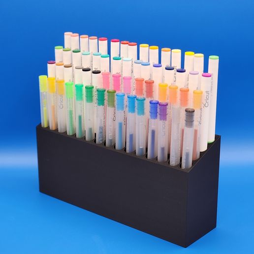🖊️ Awesome Cricut Pen organizer - holds 60 pens!・ STL File for 3D ...