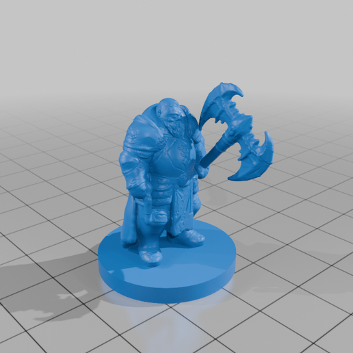 🎲 Dwarf Collection (DND/TTRPG)・Free STL File for 3D printing・Cults