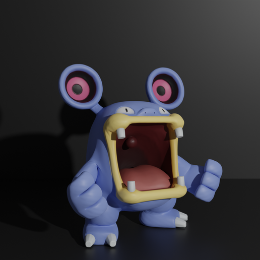 🐉 Loudred pokemon 3d print model・ STL File for ・Cults
