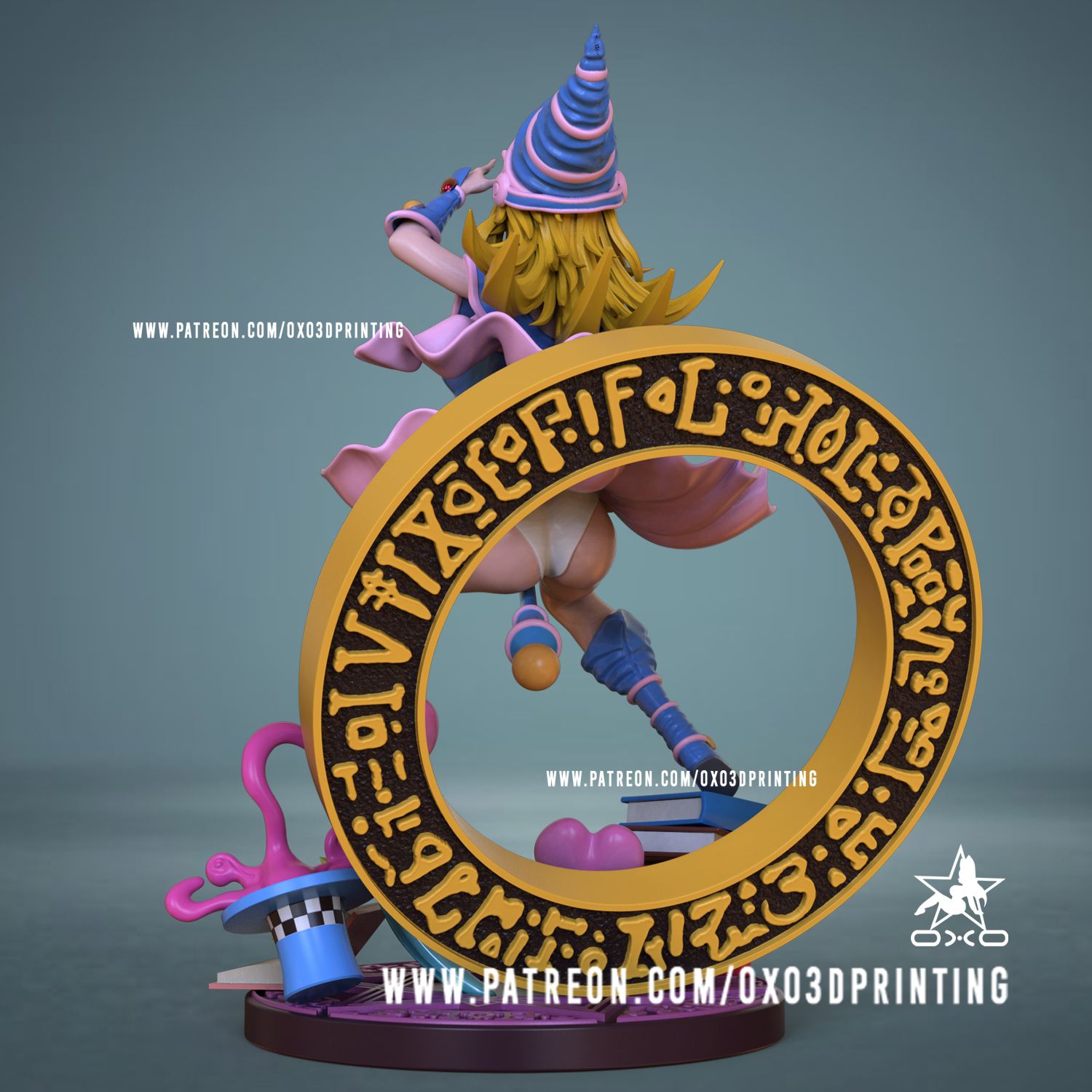 Fichier 3d Dark Magician Girl Yu Gi Oh Sfw Et Nsfw・design Pour 5175