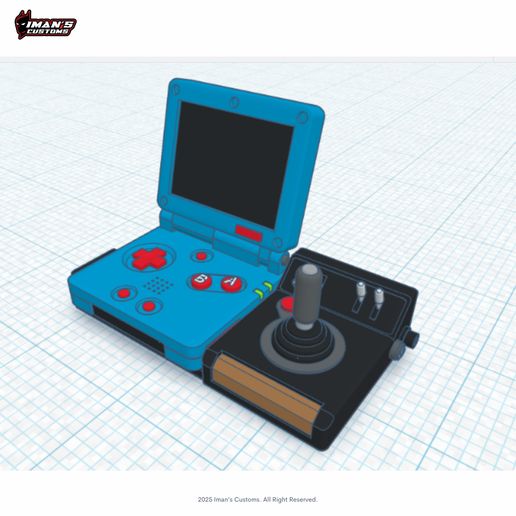 STL file Game Boy Console 1:10 scale 👦 ・3D printer model to download・Cults