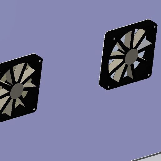 🔌 Retro design Arctic fan F12・Free STL File for ・Cults