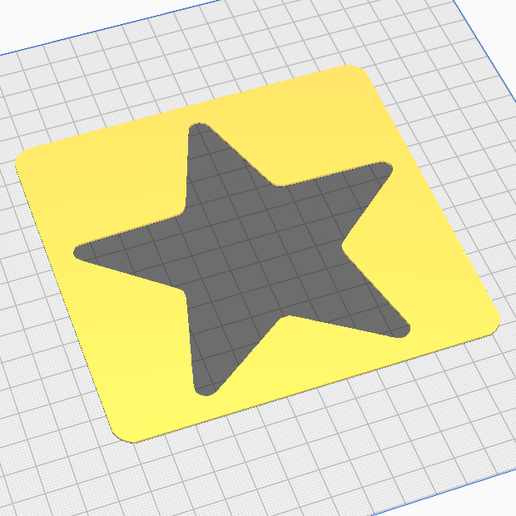 3d drawing star
