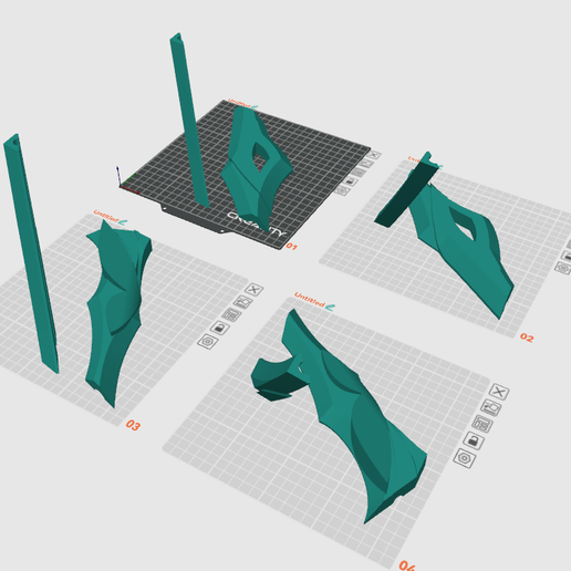 ⭐ Honkai: Star Rail - Castorice Scythe・ STL File for 3D printing・Cults