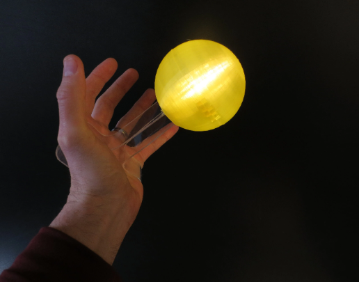 ⬆️ LED Floating Orb Costume Prop, Light Up Wearable Super Power ...