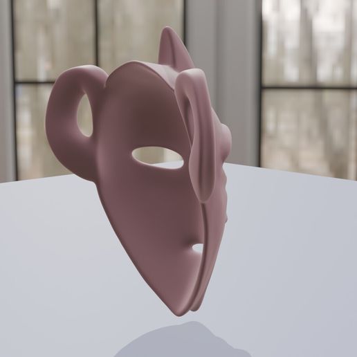 🗿 Stylized Horned Mask Sculpture 3d print model・ STL File for 3D ...
