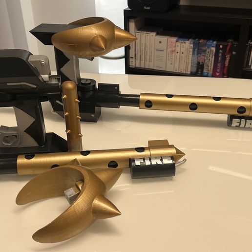 🔫 Burnice White Weapon Pack - ZZZ Zenless Zone Zero・Impresión 3D con la ...