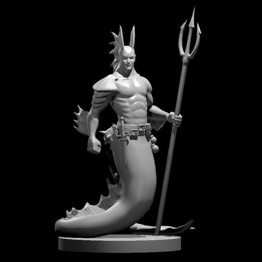 🧜‍♀️ Merfolk Updated・Free 3D File for ・Cults