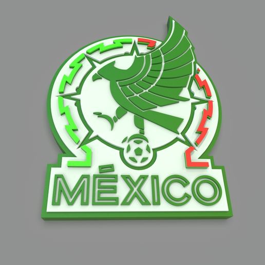 🛡️ Emblem and shield of the Mexican Football Soccer Federation (FMF ...