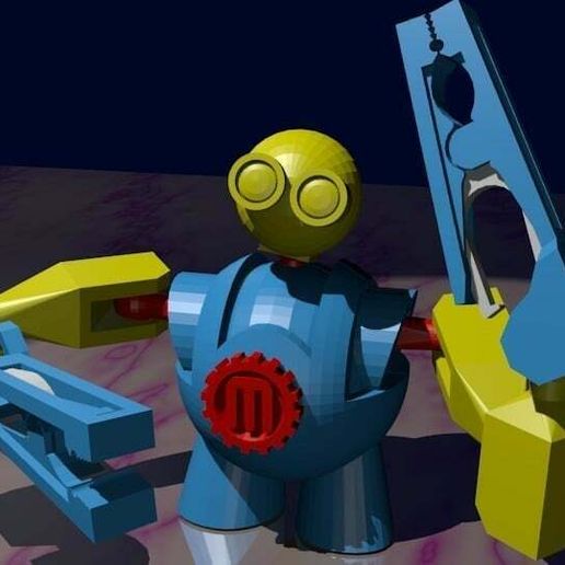 🤖 Maker the Bot・Free 3D File for ・Cults