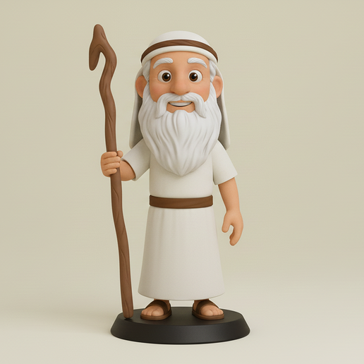 👾 Moses Figure・Free STL File for 3D printing・Cults