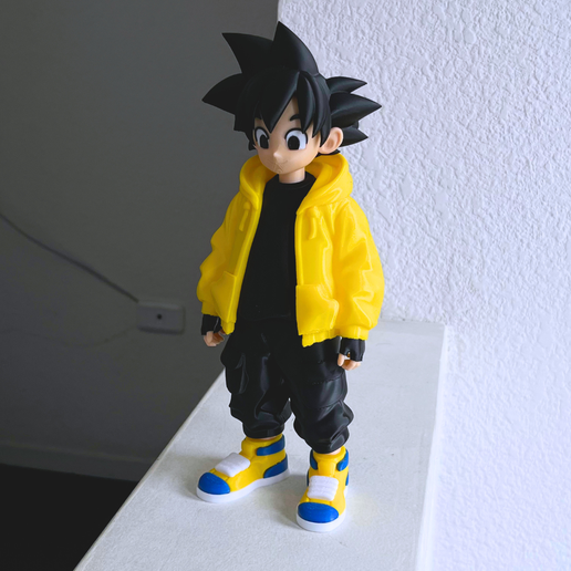 🎨 Goku x Urban Vibes Fan art (no ams-multipart) Dragon Ball・ 3D File ...