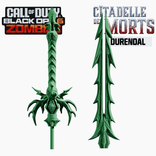 🤙 Call of Duty Black Ops 6 Zombies Durandal Sword (Citadelle des Morts ...
