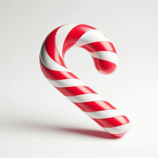 3d printed candy cane