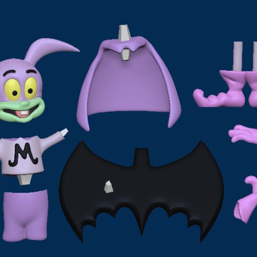 🦸‍♂️ Bat-Mite Bat-Mirim・ 3D File for 3D printing・Cults