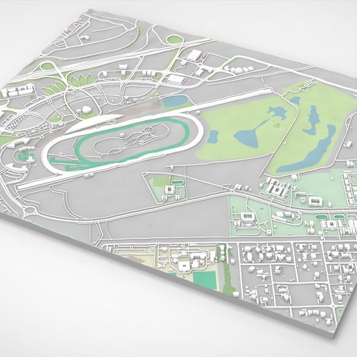 STL file Meydan racecourse Dubai UAE 💍 (OBJ)・3D printable model to ...