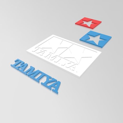 🎨 TAMIYA LOGO・ STL File for 3D printing and CNC machining - Laser ...