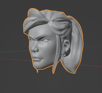 🗿 Mockingbird ponytail Marvel Legends headsculpt・ STL File for 3D ...