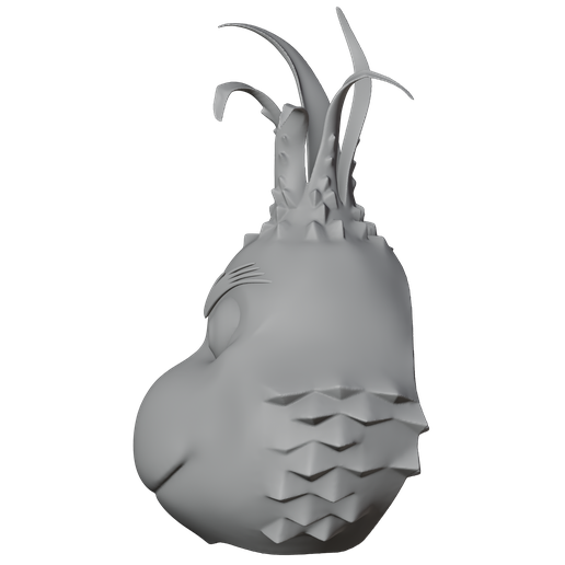 STL file The Grinch Stole Christmas Grinch Mask 🎄 ・Model to download ...