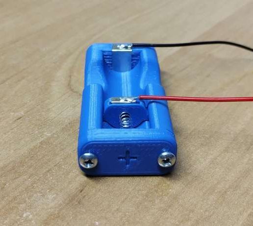 Free 3D file 13400 Battery holder with solder pads 🔋 ・3D printable ...