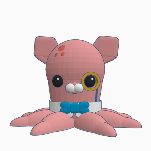 🐙 Octonauts Professor Inkling Octopus・ STL File for 3D printing・Cults