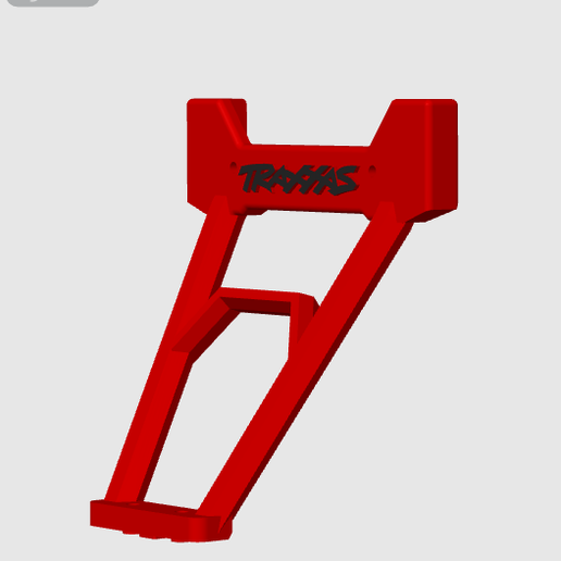 🔙 TRAXXAX XMAXX REAR BUMPER SUPPORT・ STL File for 3D printing・Cults