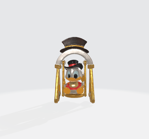 STL file balancelle baby picsou disney 👶 ・3D printer design to download ...